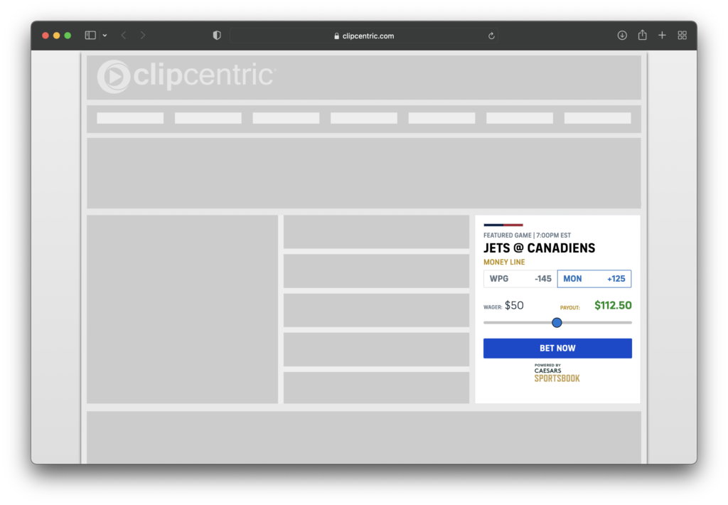 Betting on Data-Driven Ads | Clipcentric.de